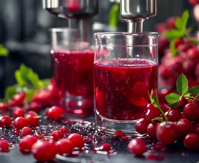 Breakthrough Cranberry Juice Extraction Tech Boosts Quality